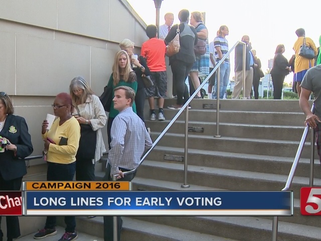 Early Voting Gets Underway In Tennessee