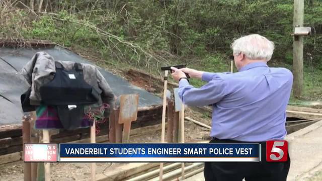 Vanderbilt Students Create Smart Police Vest