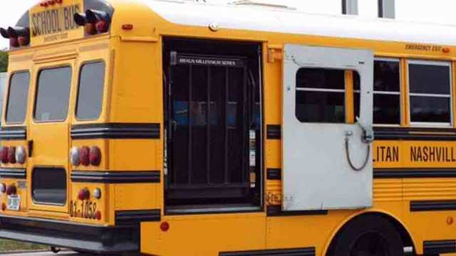 Door Pops Open On School Bus, Causes Crash - NewsChannel 5 Nashville