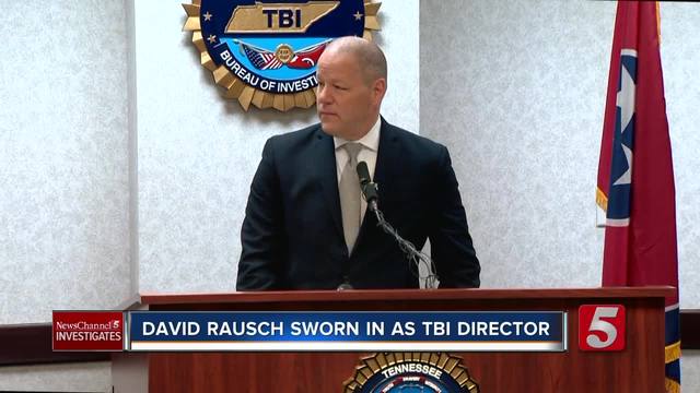 David Rausch Sworn In As New TBI Director