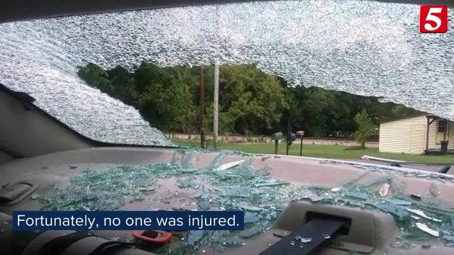 Oxygen Tanks Explode In Back Of Woman's Car