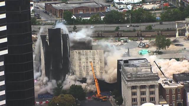 Sullivan Tower Imploded In Downtown Nashville