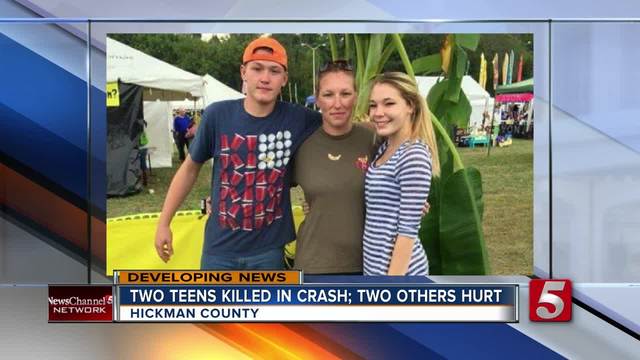 2 Teens Killed 2 Injured In Dickson Co Crash